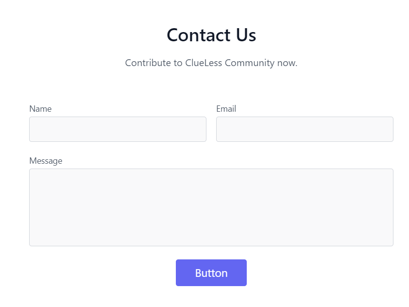 Create a Contact Us component · Issue #137 · Clueless-Community ...
