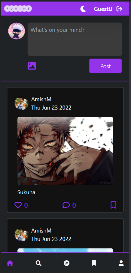 GitHub - AmishMishra11/funime: Social Media app