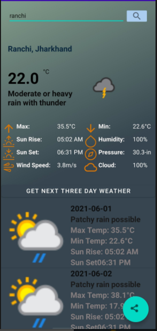 GitHub - Ronit-Roushan/climate-app-ronit: An android application project