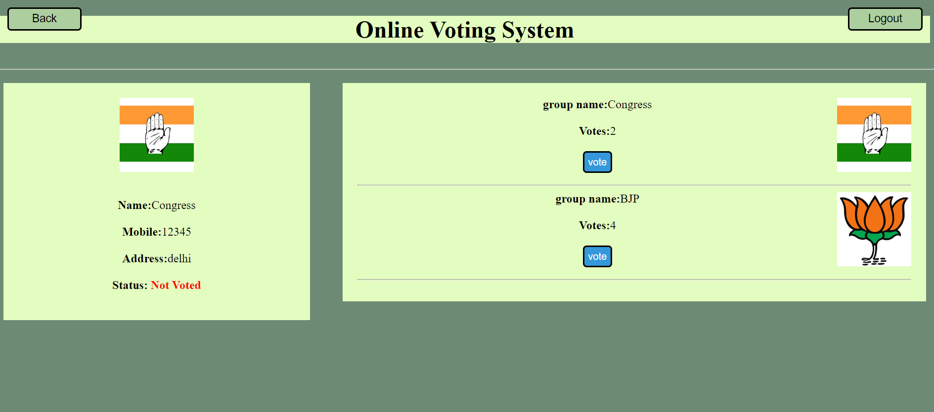 GitHub - aaashee/E-Voting-System