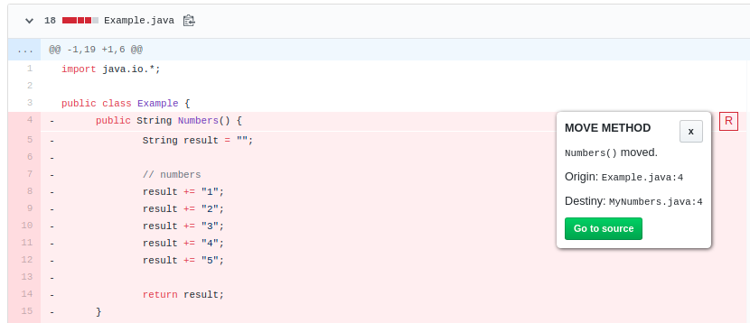 GitHub - rodrigo-brito/refdiff-github-action