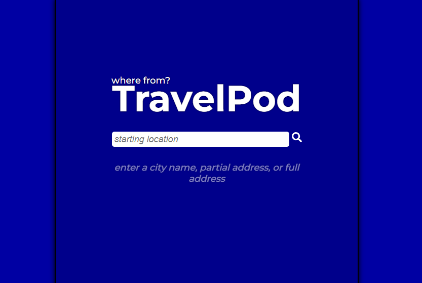 GitHub - justinbarnikow/TravelPod-2.0: A remake of the original ...