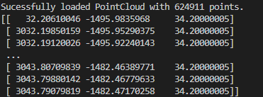 Reading point cloud from .pts file · Issue #5676 · isl-org/Open3D · GitHub