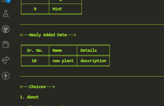 GitHub - charon961/my_plants_gallery: plants record menu driven program ...
