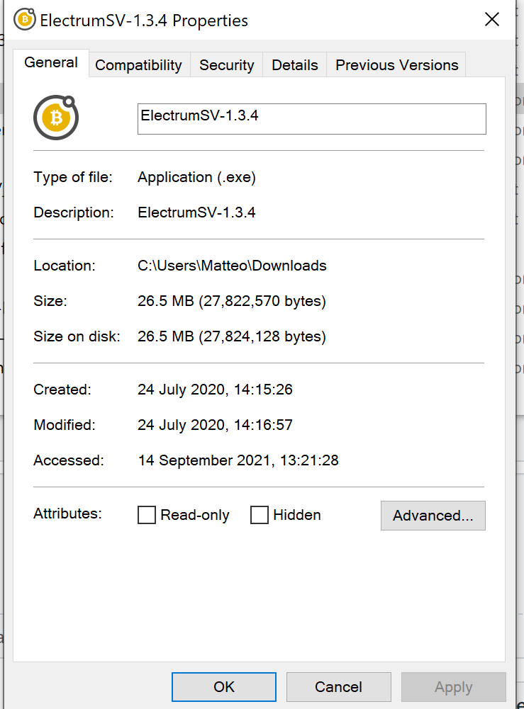 Error message when launching Electrum SV · Issue #777 · electrumsv/electrumsv · GitHub