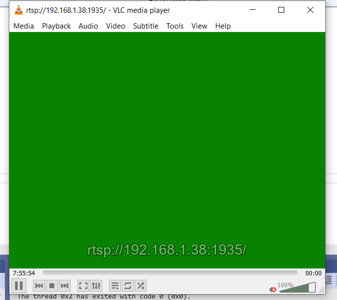 only green screen with rtsp stream using udp · Issue #1161 · pedroSG94/RootEncoder · GitHub