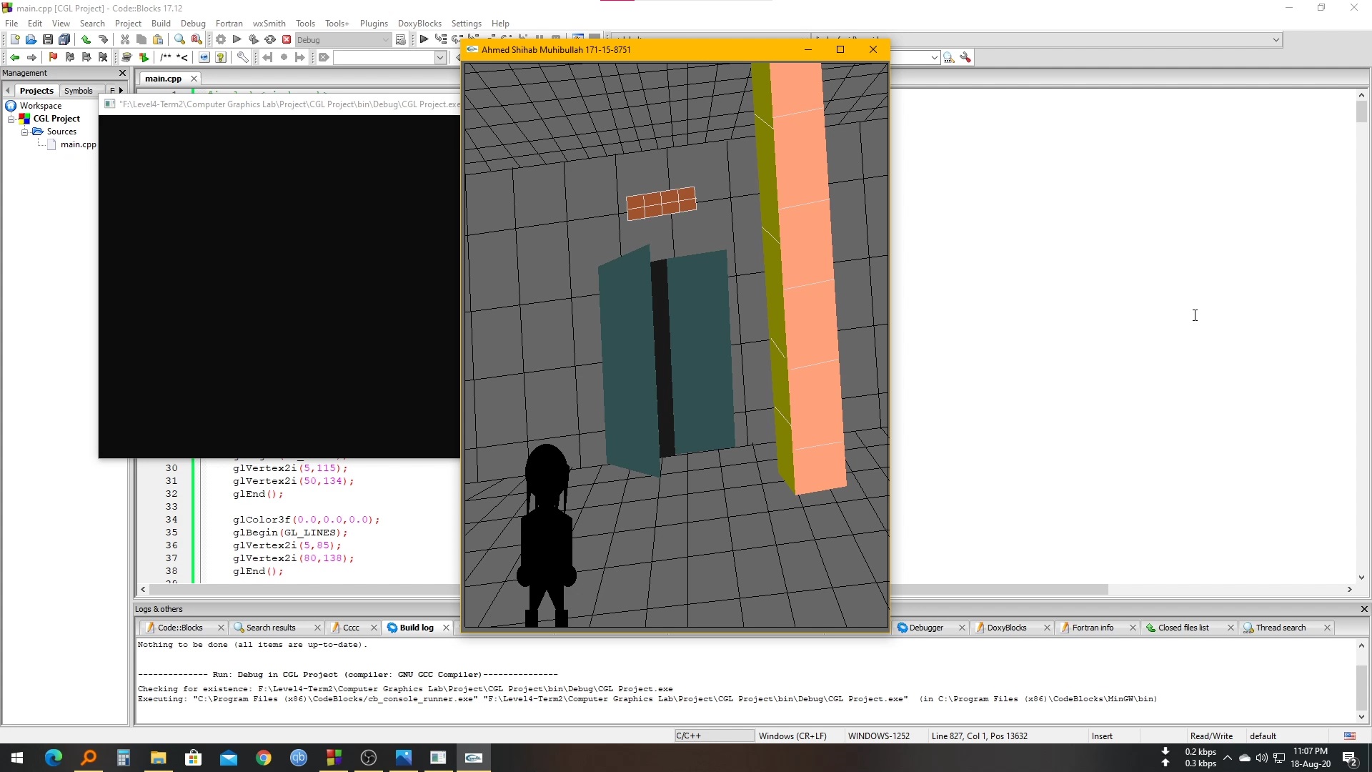 Github Shihabmuhibullahscaryroom It Was My Academic Opengl Project I Had Tried To Make A 