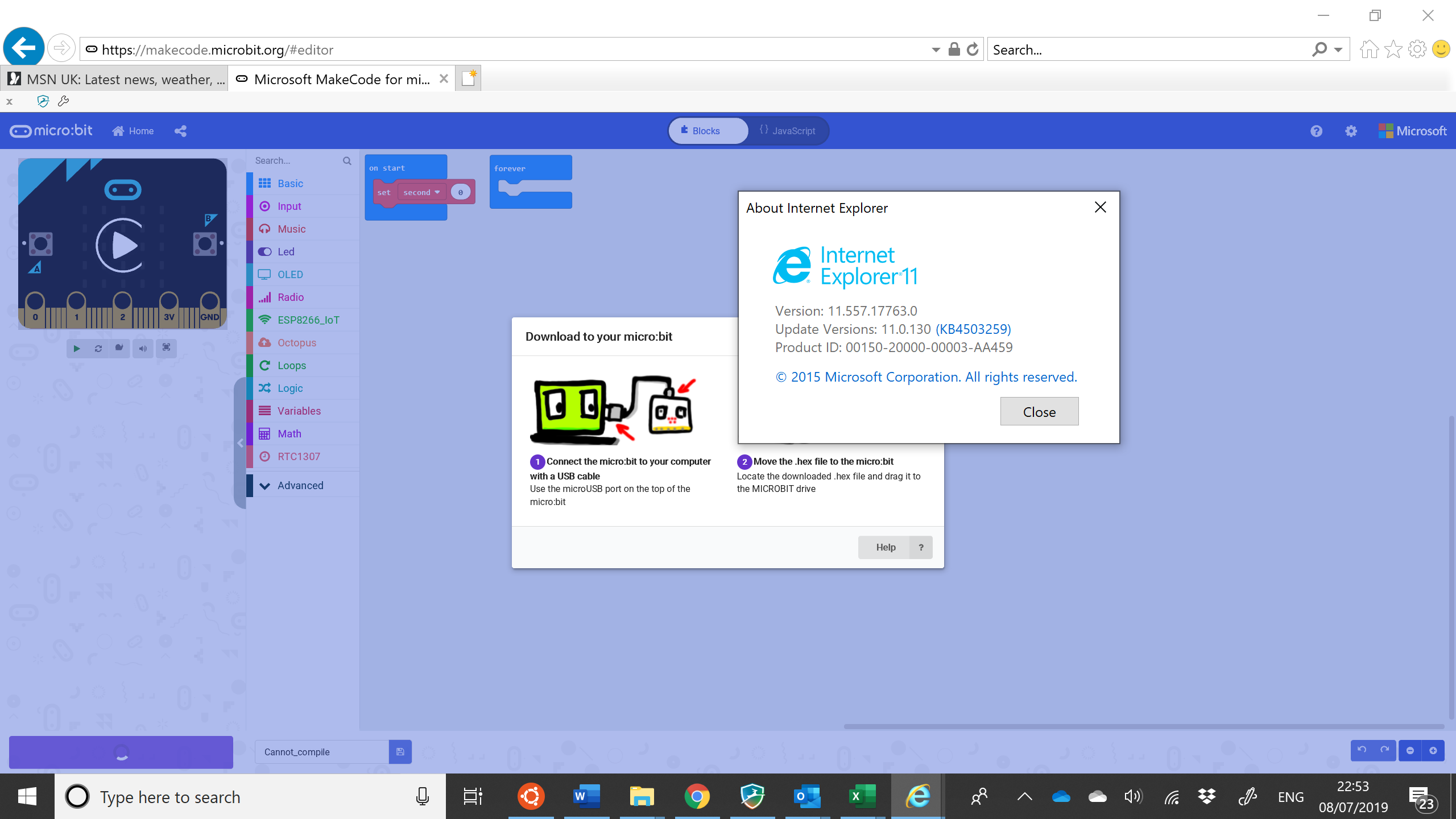 Error Compilation Failed Please Check Your Code For Errors · Issue