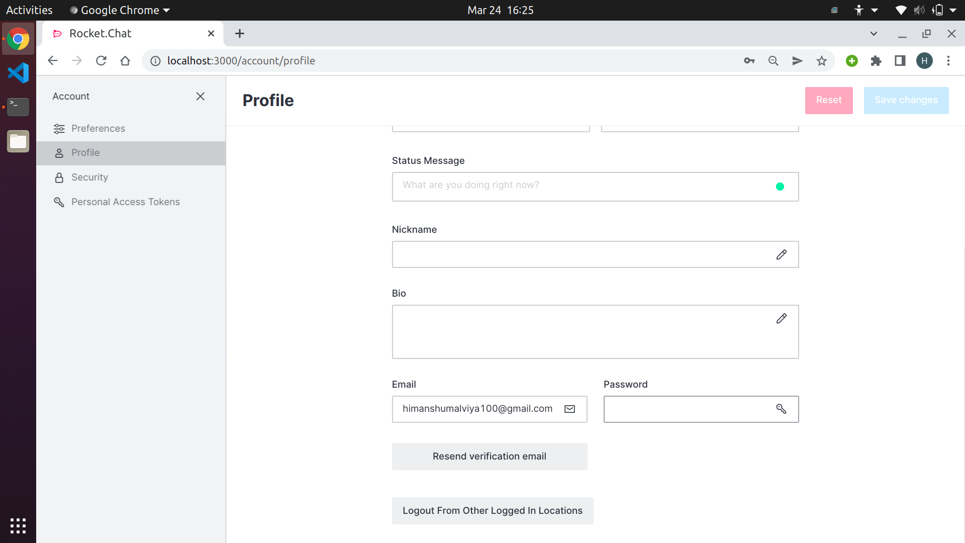BUG Changing Password Field Is Confusing Issue 24927 RocketChat bug-changing-password-field-is-confusing-issue-24927-rocketchat