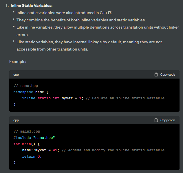 inline vs inline static variable in namespace. · YimMenu YimMenu · Discussion #2181 · GitHub