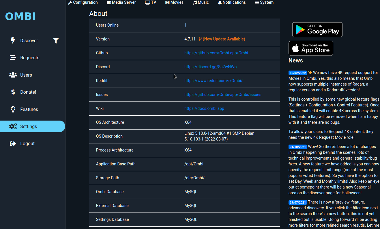 Apt Repo Not Updated · Issue 4559 · Ombi App Ombi · Github