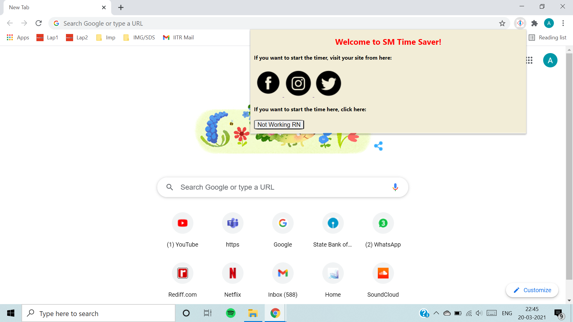 GitHub - adrak-sleeps/SM-Time-Saver