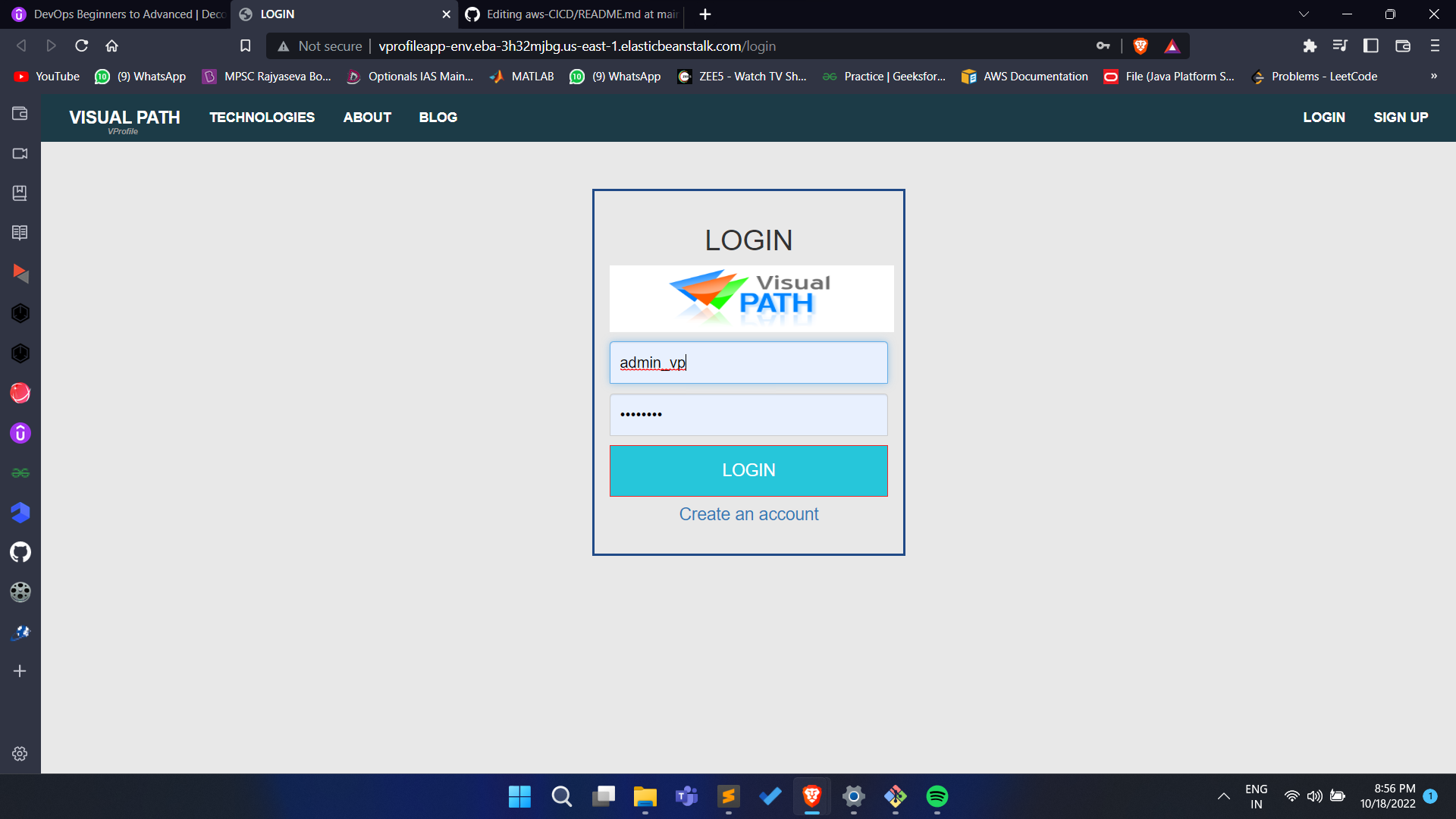 GitHub - Akashp202k/aws-CICD: aw cicd project