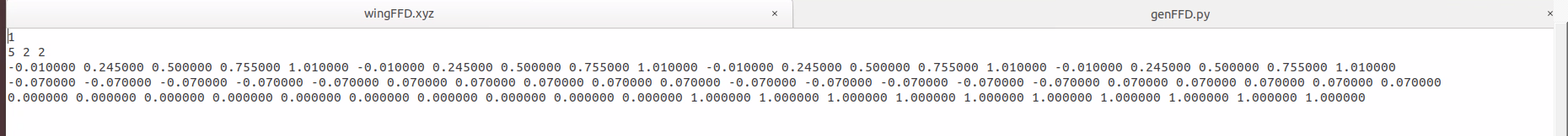 Free Form Deformation DAFOAM · mdolab dafoam · Discussion #85 · GitHub