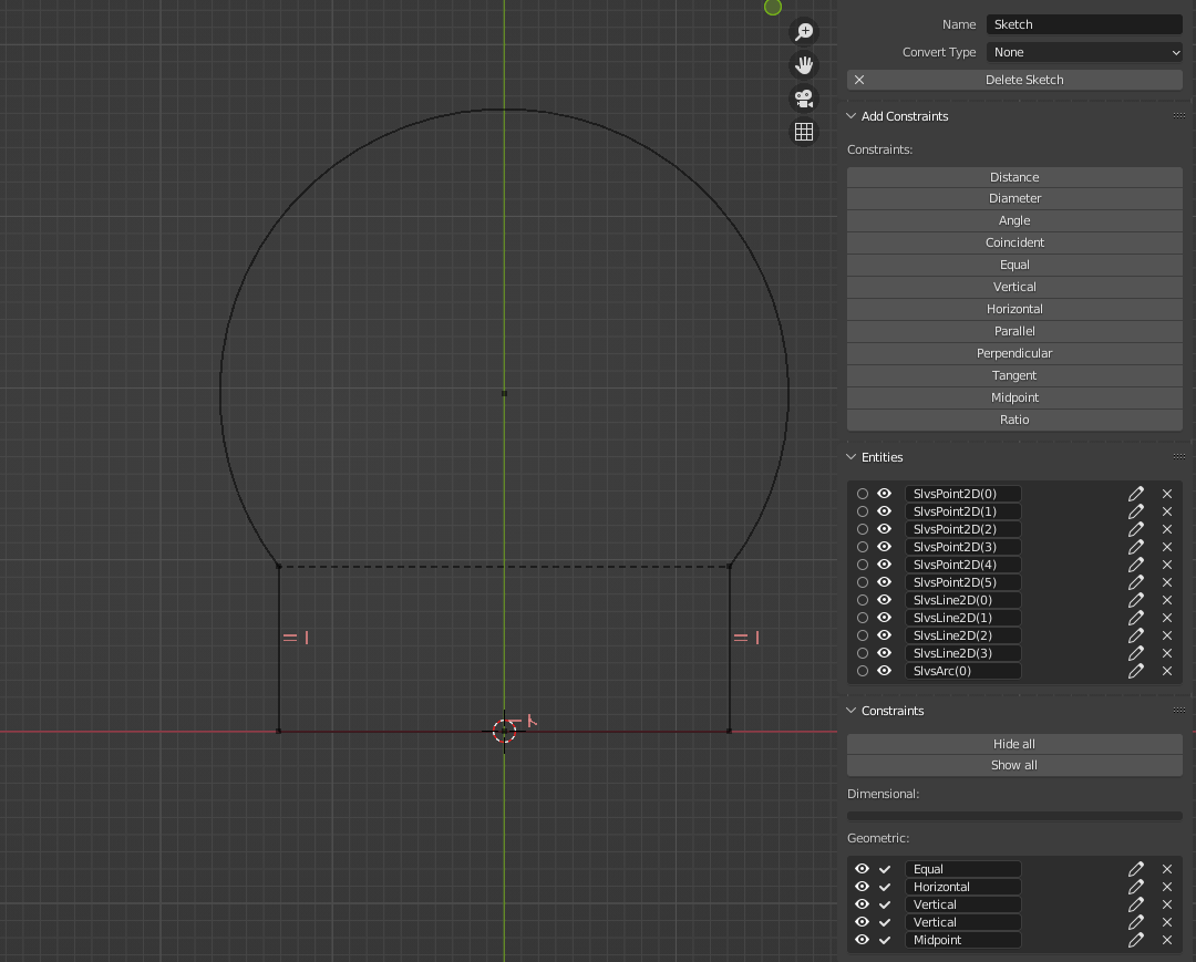 [BUG] Redundant constraints result in "Unknown Failure". · Issue #274 · hlorus/CAD_Sketcher · GitHub