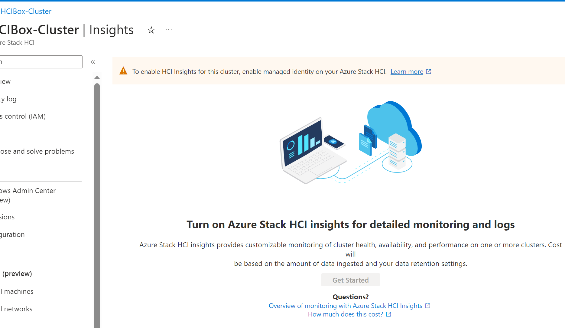 Unable to enable Insights after HCIBox cluster registration · Issue #2114 · microsoft/azure_arc ...