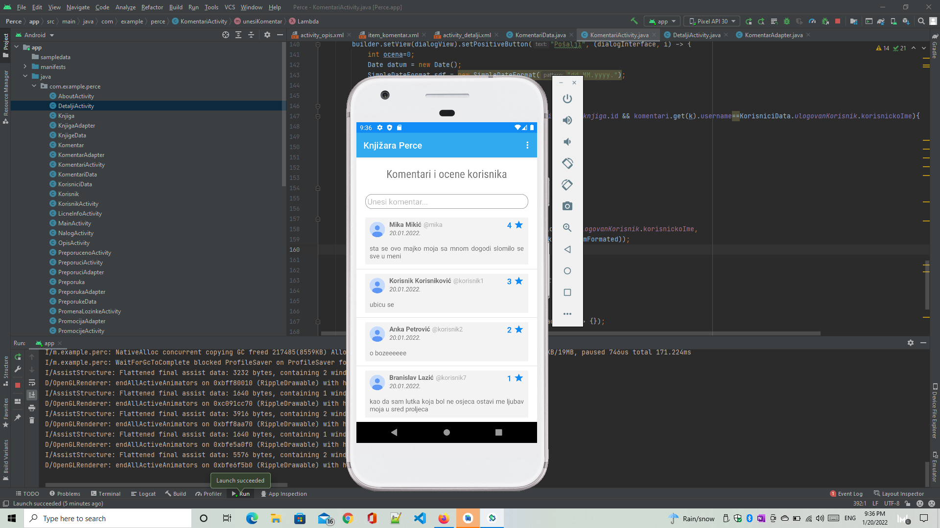 GitHub - ankica11/Bookstore-Android-app: This project is a bookstore ...