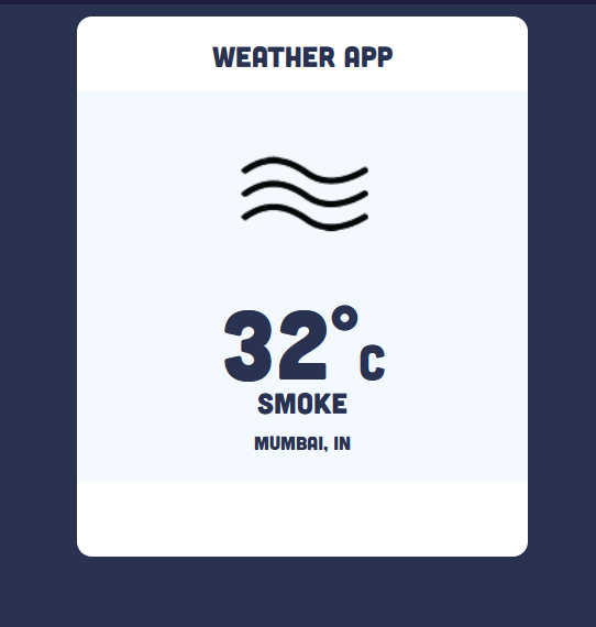 GitHub - yasier-ansari/Weather-API-app: weather forcasting webapp using simple API