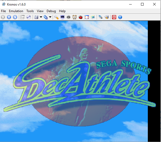 [Decathlete / Athlete Kings] Barre noire à l'écran titre et variation du haut de l'écran · Issue ...