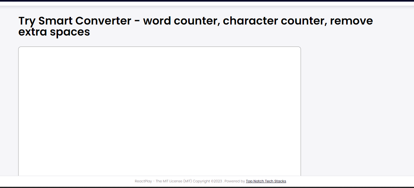 🐛 [Bug report]: Update Smart converter play text area · Issue #1034 ...