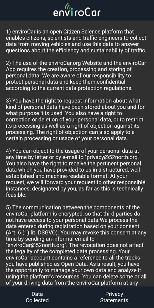 GitHub - DelunRex/enviroCar-codeChallenge