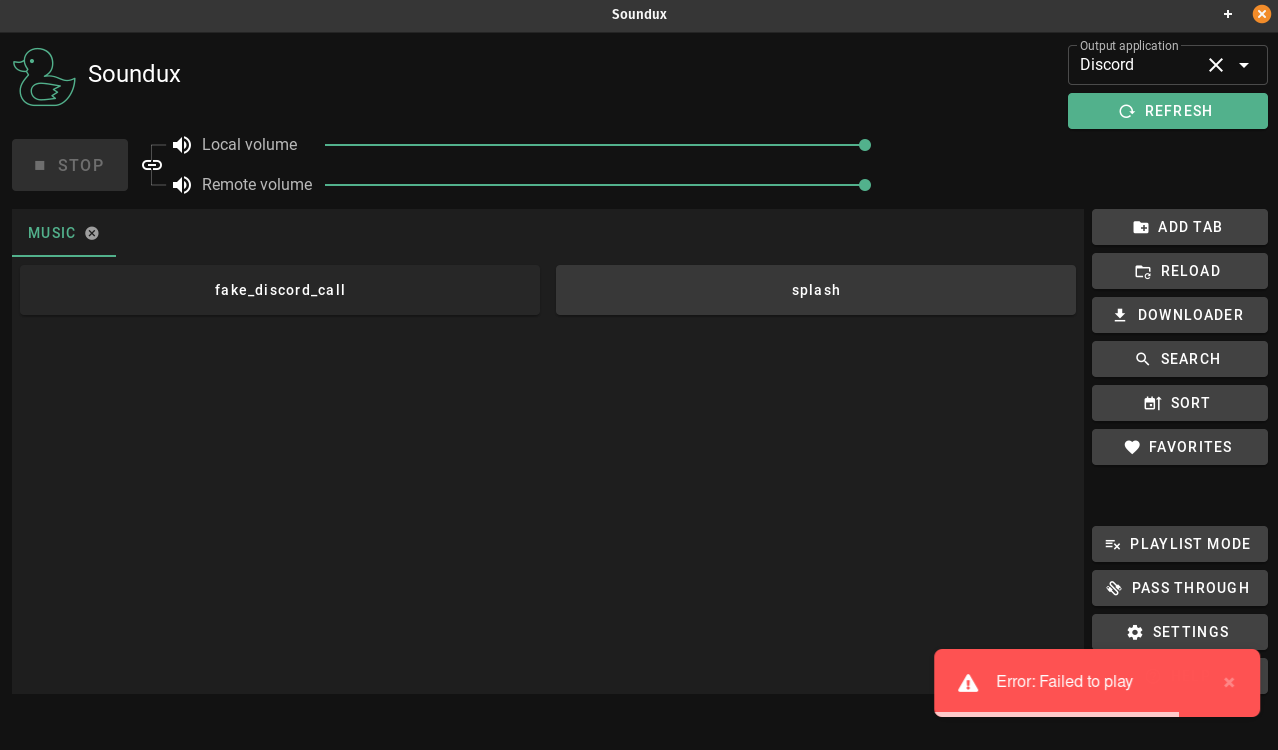 Unable to play audio files · Issue #389 · Soundux/Soundux · GitHub