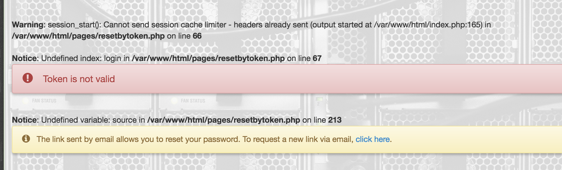 Invalid Token Error · Issue 144 · Ltb Project Self Service Password · Github