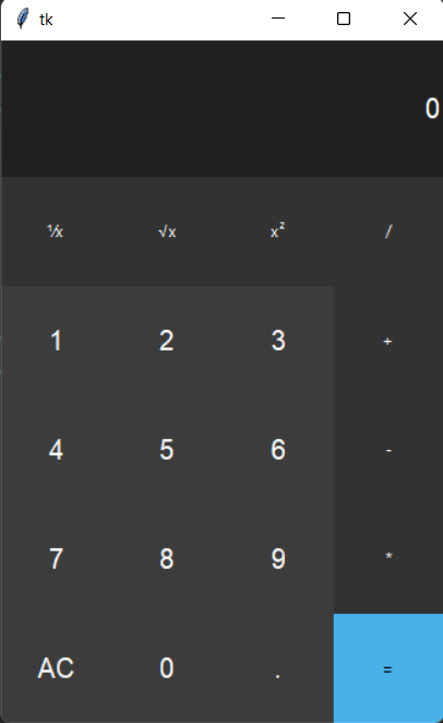 GitHub - Deformater/tkinter_calculator: Simple calculator on Tkinter