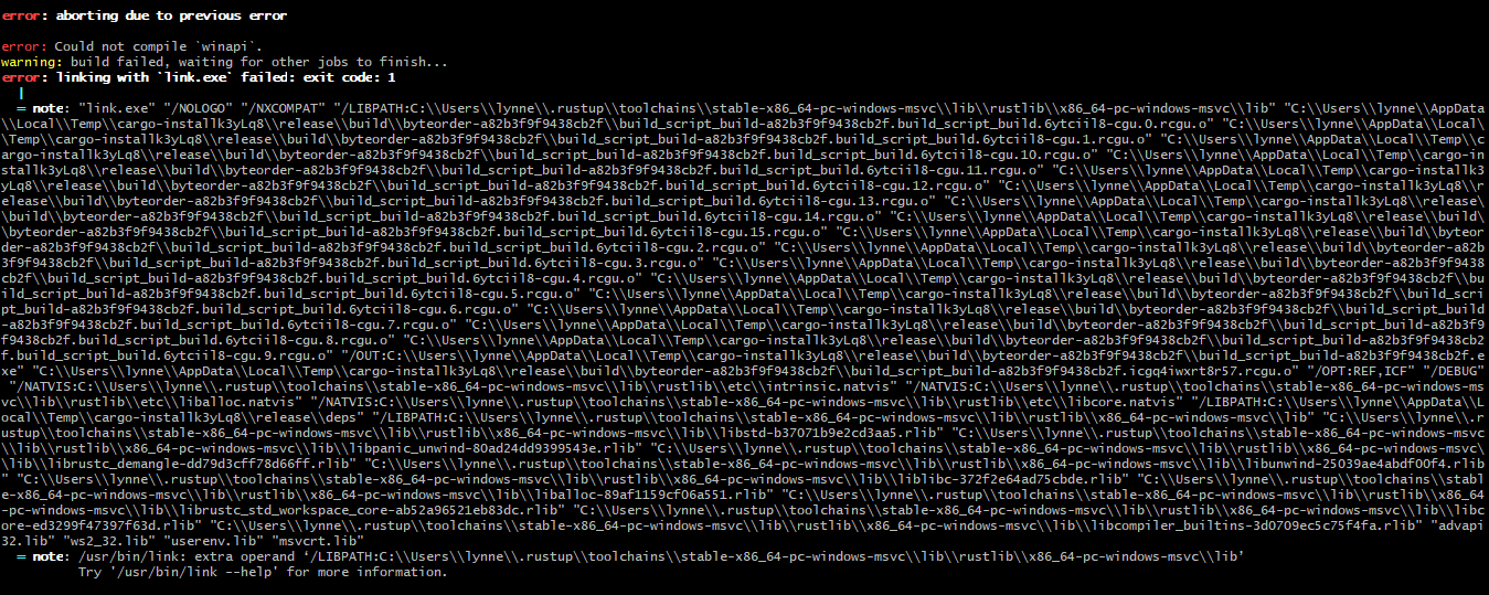 Error Install Wrangler via Cargo in Windows 10 · Issue #201 · cloudflare/wrangler-legacy · GitHub