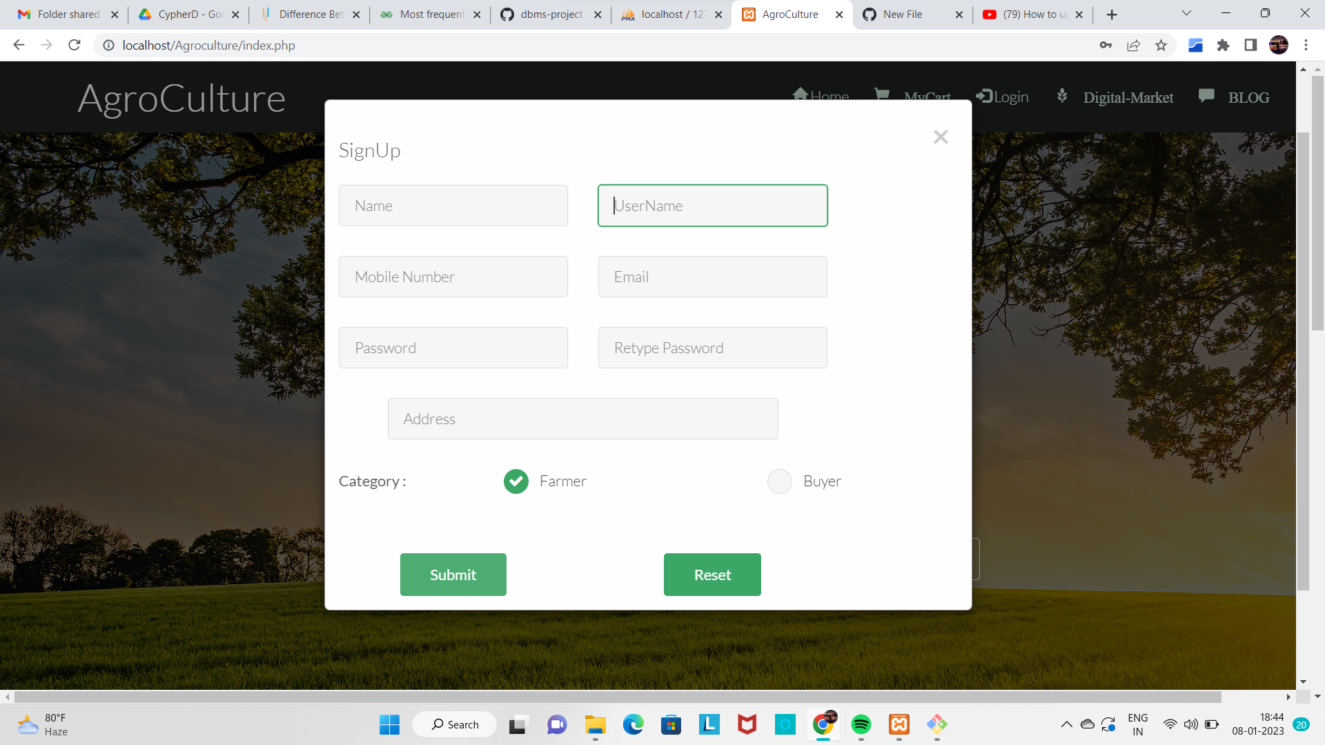GitHub - DhivyaDharshni26/Farmer-management-system-dbms: Farm Management System is developed ...
