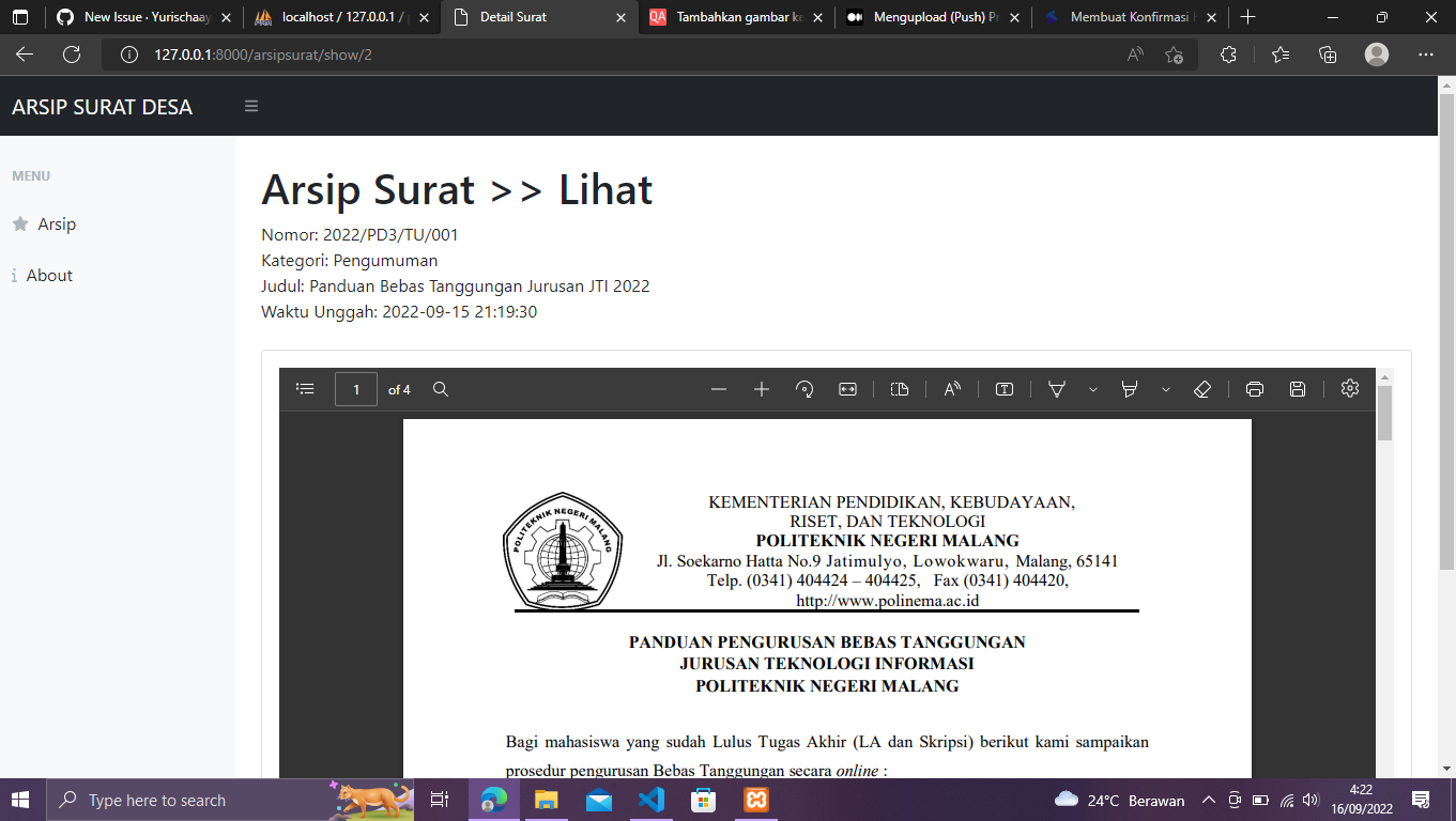 GitHub - Yurischaays15/Arsip-Surat-Desa-Sertifikasi: Tugas Pengarsipan Surat Praktek Sertifikasi ...