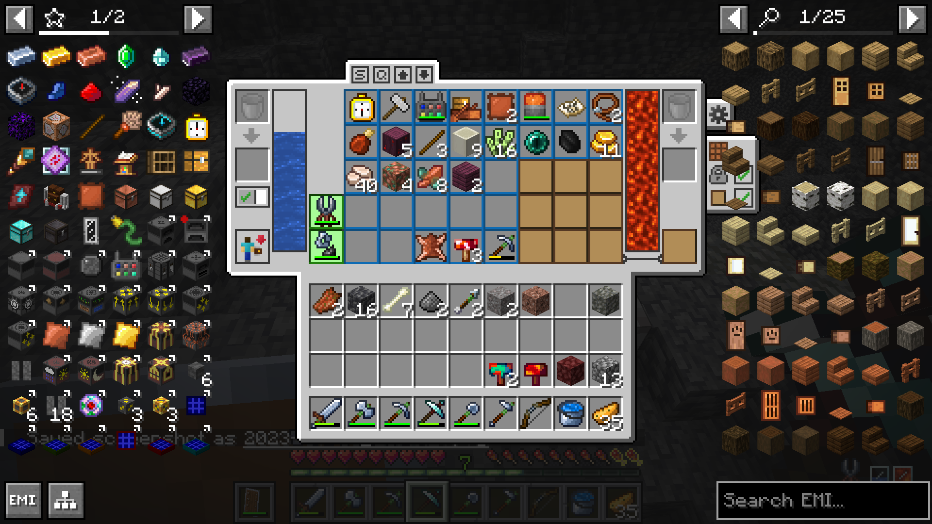 [bug] [compatibility] Backpack Gui Buttons Overlap · Issue 658 · Tiviacz1337 Travelers Backpack