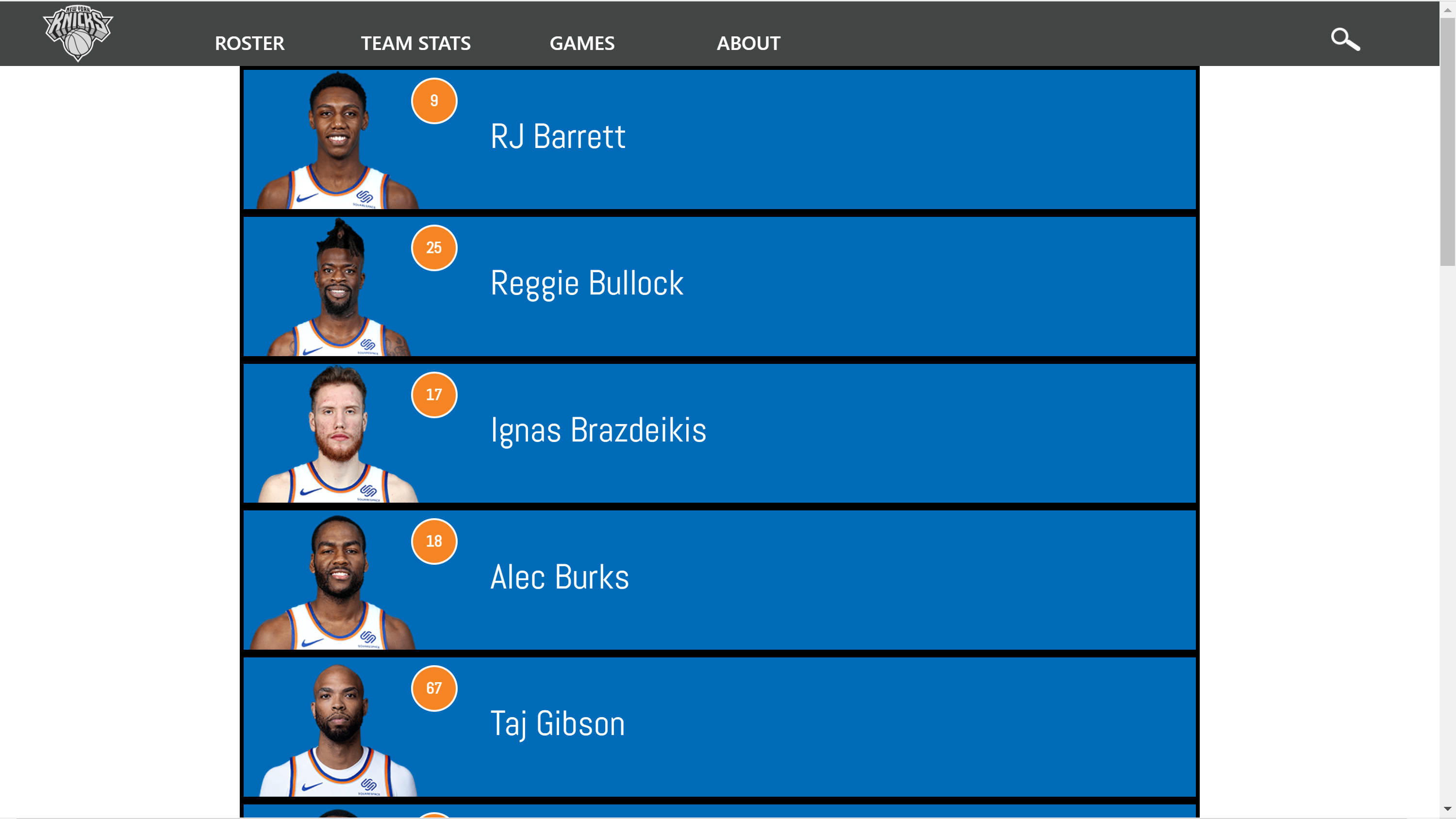 GitHub - Winschen98/knicks-app: OnlyKnicks is an application that provides all content New York ...