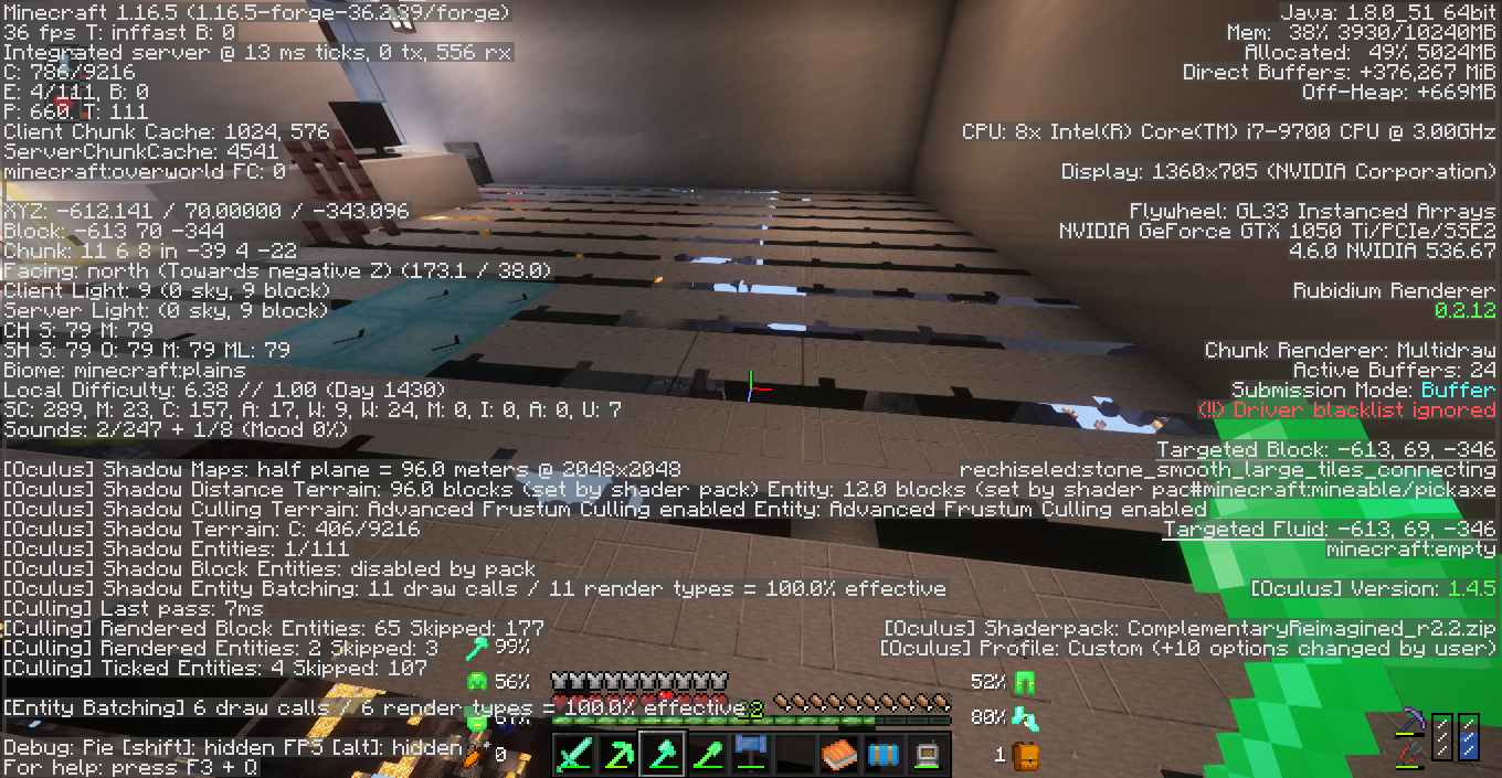 Incompatibility with mod Rechiseled with complements. 1.16.5 · Issue #189 · embeddedt/ModernFix ...