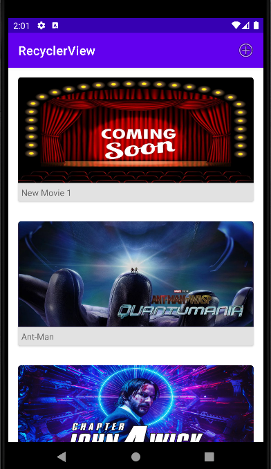 GitHub - CarlosRTechDev/RecyclerView: Android app: Example of RecyclerView