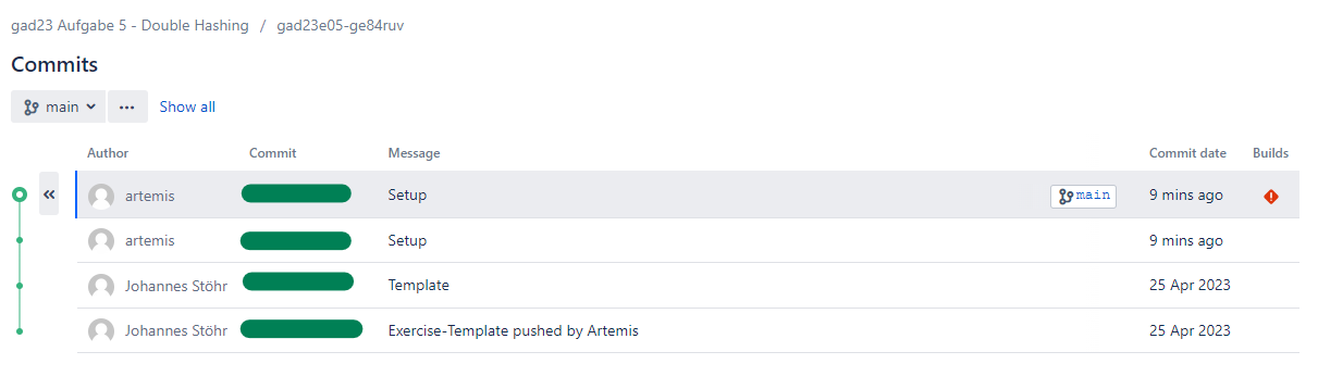 Starting exercise twice (interlaced) leads to submission · Issue #6680 · ls1intum/Artemis · GitHub