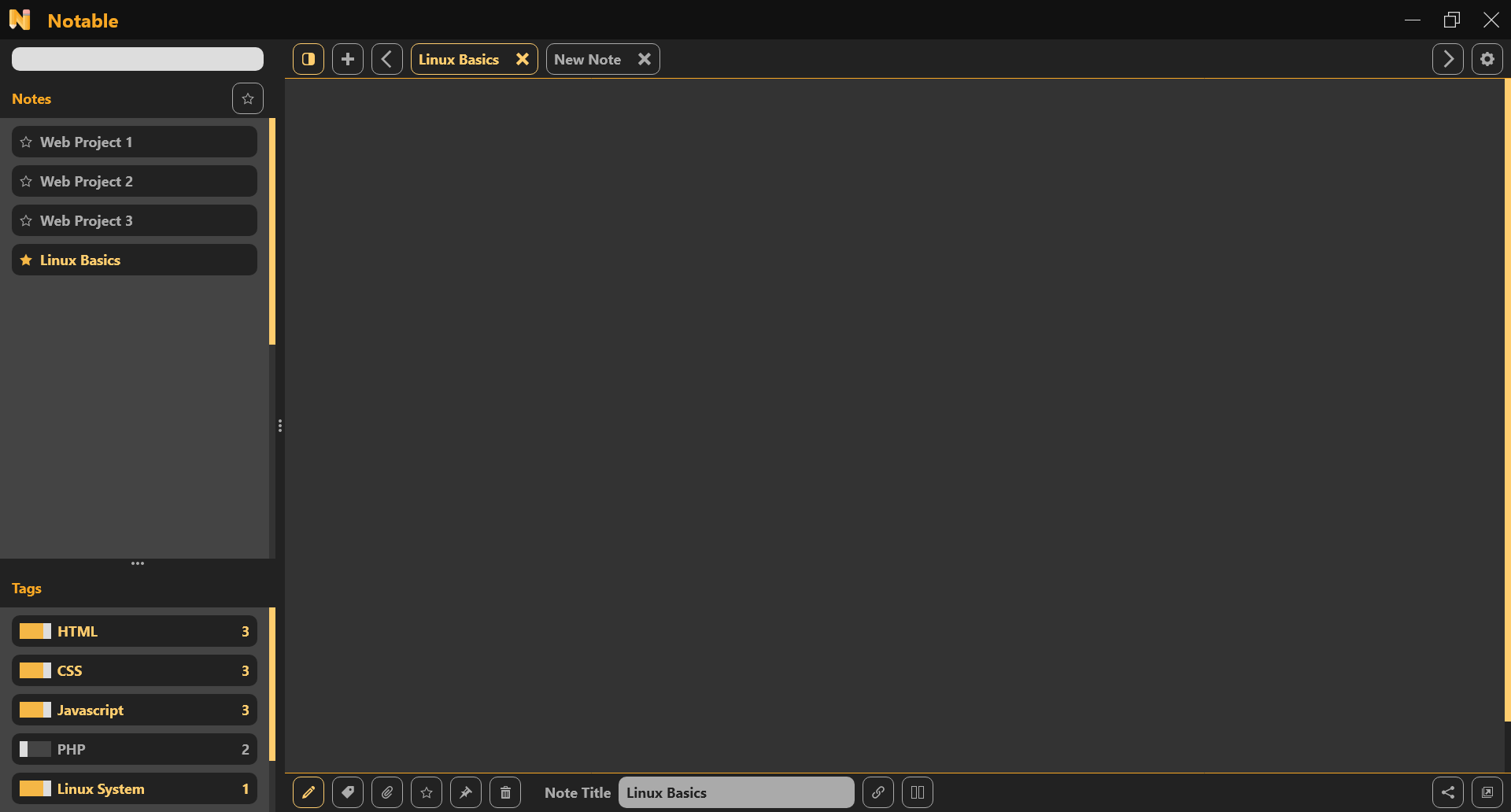 App re-design suggestion · Issue #1566 · notable/notable · GitHub