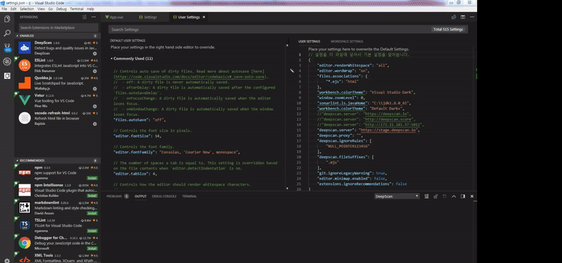 Can't detect workspace settings change (settings.json) · Issue #58409 ...