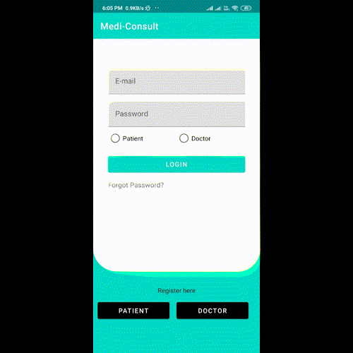 GitHub - nemadivyansh/Medi-Consult: A Java based android application to provide an online ...