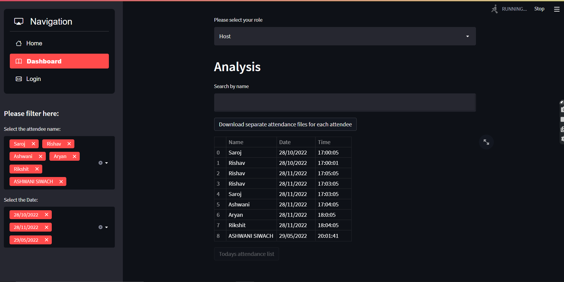 GitHub - Ashwani132003/Attendace-Tracker-using-Face-recognition: This Web-app is part of ...