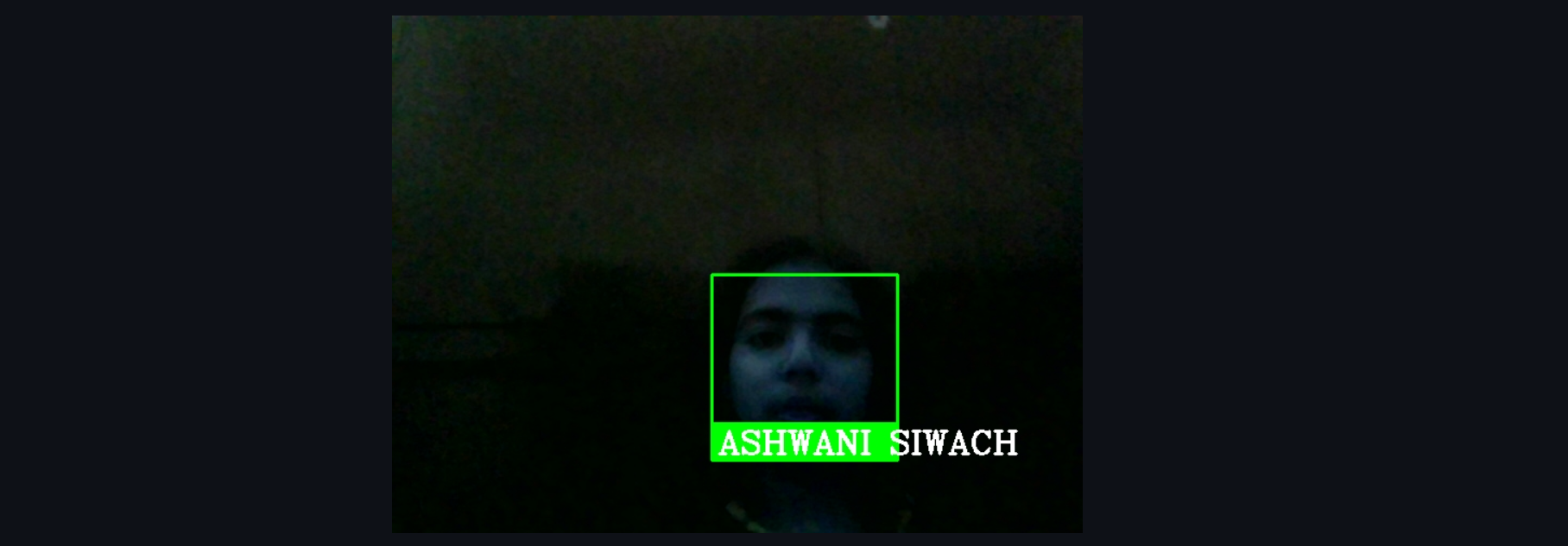 GitHub - Ashwani132003/Attendace-Tracker-using-Face-recognition: This Web-app is part of ...