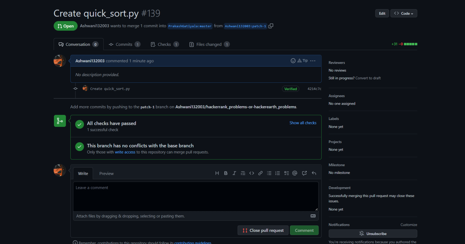 Challenge -1-30 · Issue #215 · scaleracademy/scaler-september-open-source-challenge-2022 · GitHub