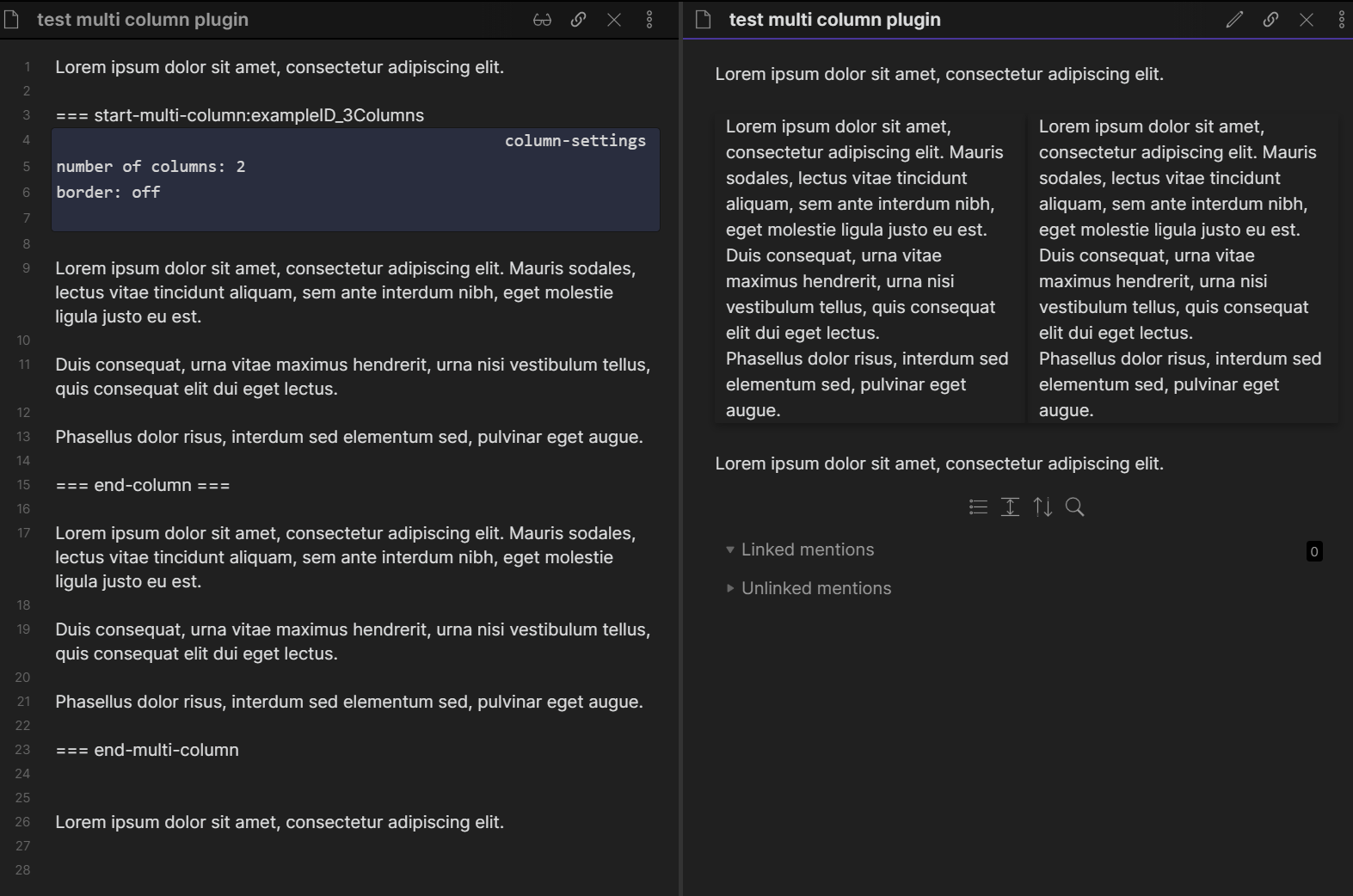 Line Breaks Are Not Displayed · Issue 1 · Ckrobinsonmulti Column Markdown · Github