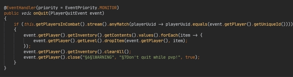 Player#kill(); causing Server crash · Issue #742 · PowerNukkitX/PowerNukkitX · GitHub