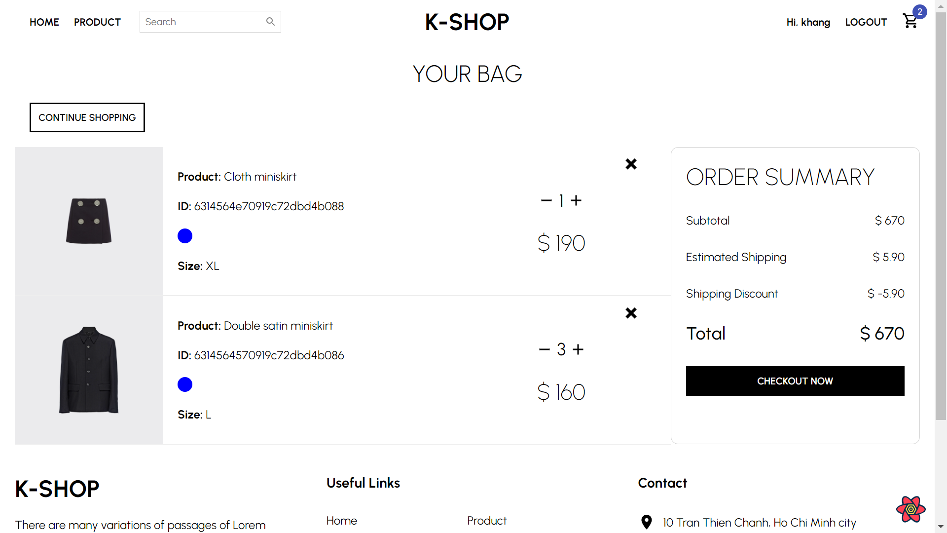 GitHub - nguyenduykhanghuflit/MERN-ECOMMERCE-BASIC: Build an e-commerce website using ReactJS ...