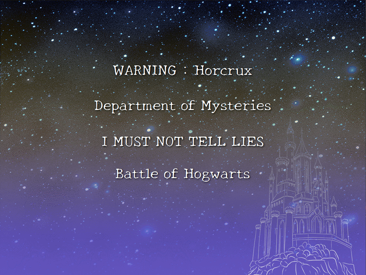 GitHub - su-jp/Hogwarts: Mini games with Harry Potter concept⚡