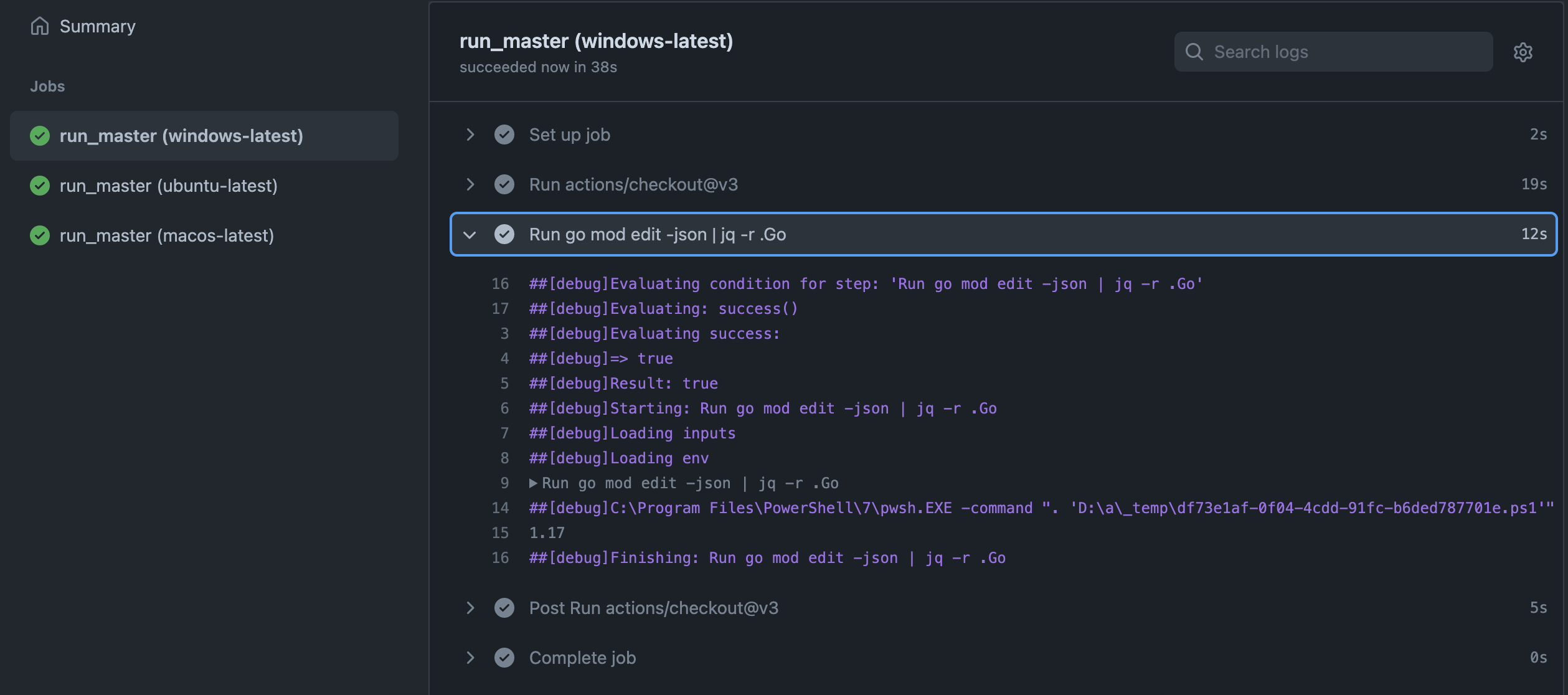 Retrieve go version from go.mod file · Issue #174 · actions/setup-go ...