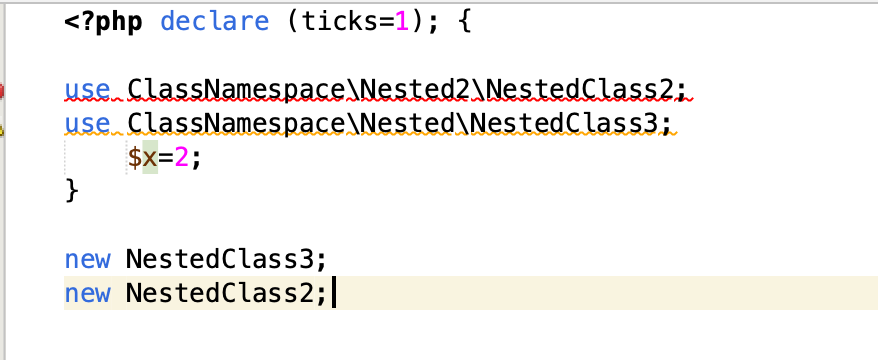 PHP Fix Imports issues with namespace/use placing · Issue #5578 · apache/netbeans · GitHub