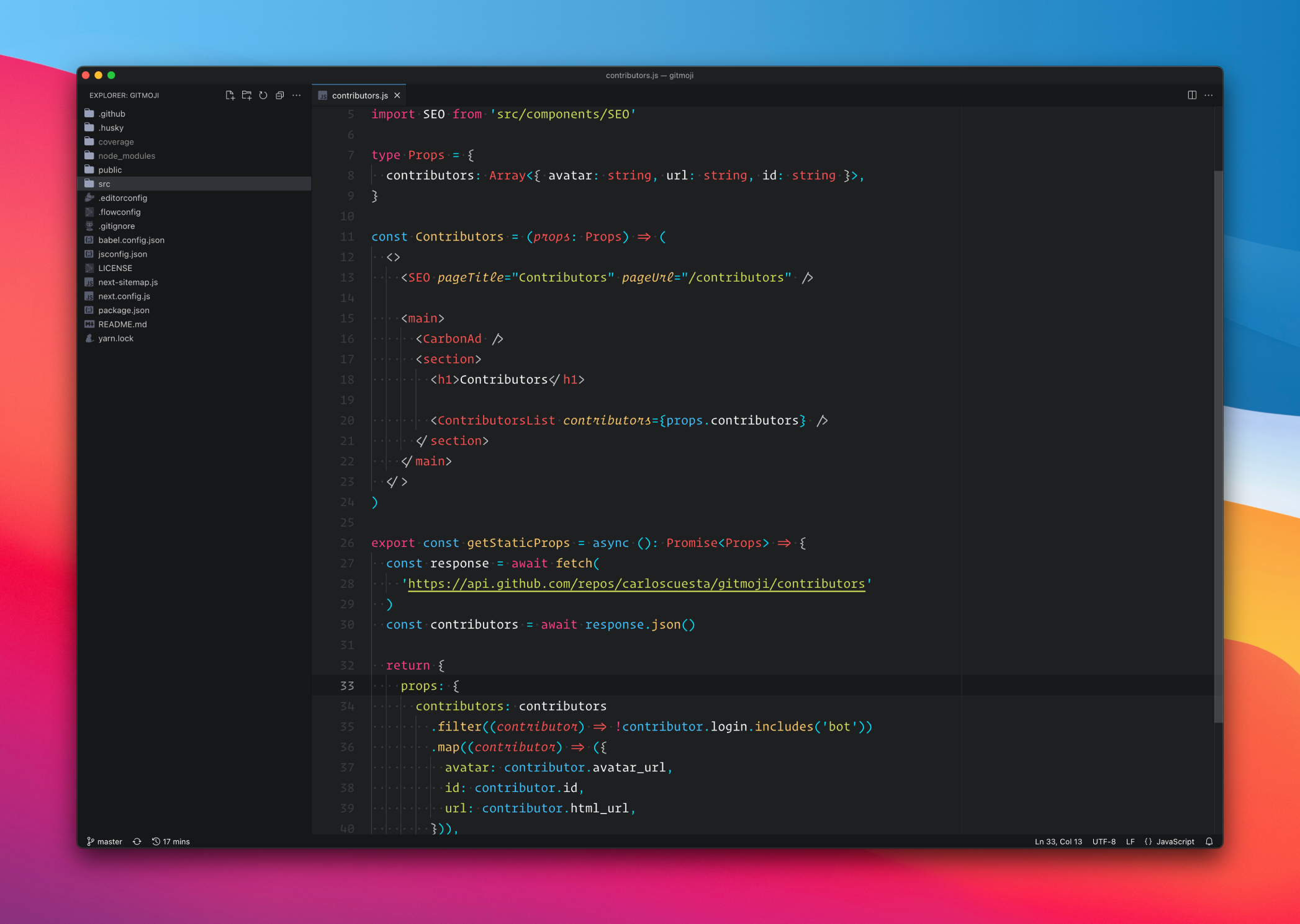 GitHub - carloscuesta/sprinkles-vscode: A sprinkled dark syntax theme ...