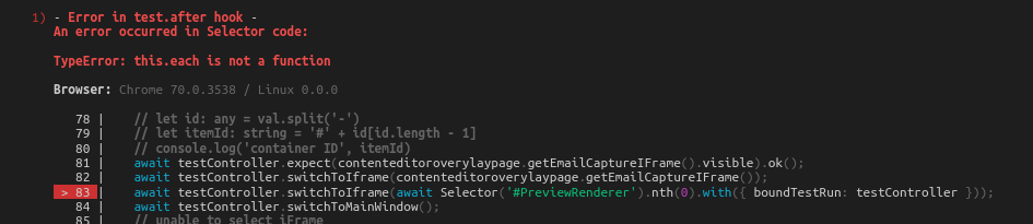 Unable To Access Iframe · Issue 3323 · Devexpresstestcafe · Github